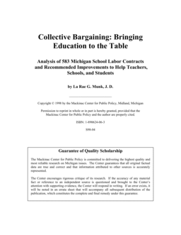 Solutions for School Boards – Mackinac Center