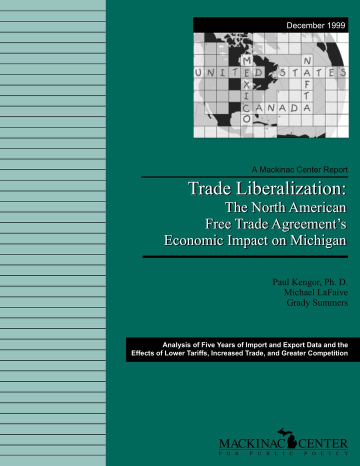 I. NAFTA Is Signed into Law – Trade Liberalization: The North American ...