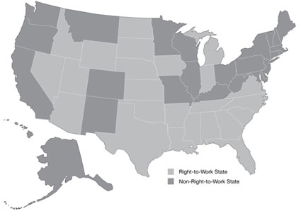 Right-to-Work Laws – Economic Growth and Right-to-Work Laws – Mackinac ...
