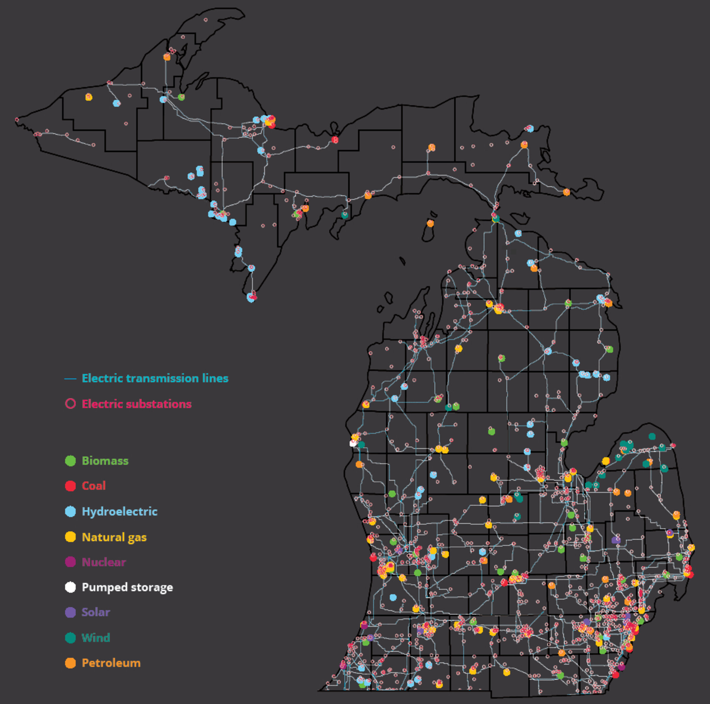 Resources Used to Generate Michigan’s Electricity – Electricity in ...