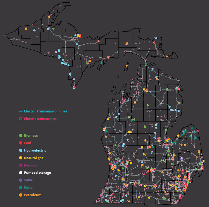 Resources Used to Generate Michigan’s Electricity – Electricity in ...