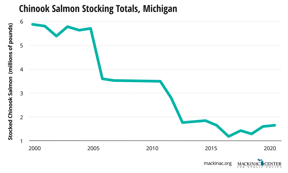 The Great Lakes’ Reliance on Salmon is Changing – Mackinac Center