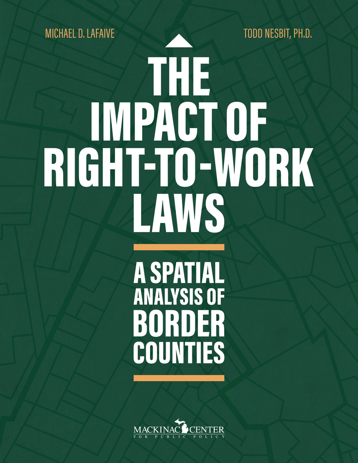 The Impact of Right-to-Work Laws: A Spatial Analysis of Border Counties ...